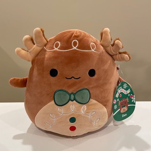 Squishmallows | Other | Nwt 8 Den The Gingerbread Axolotl Christmas ...